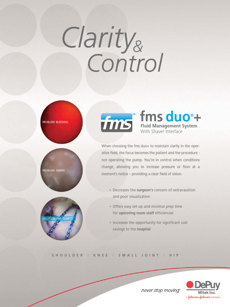 Clarity: Control | PDF | Pump