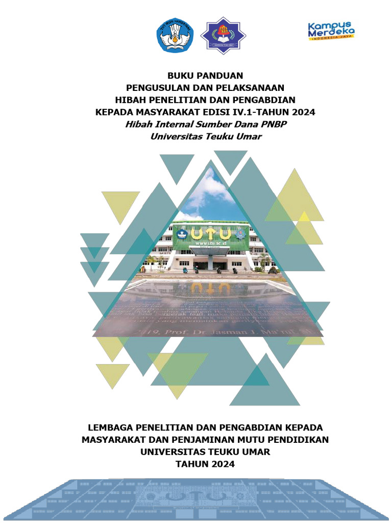 Buku Panduan Penelitian Pengabdian Utu 2024 Update | PDF Buku Panduan Penelitian Pengabdian Utu 2024 Update | PDF