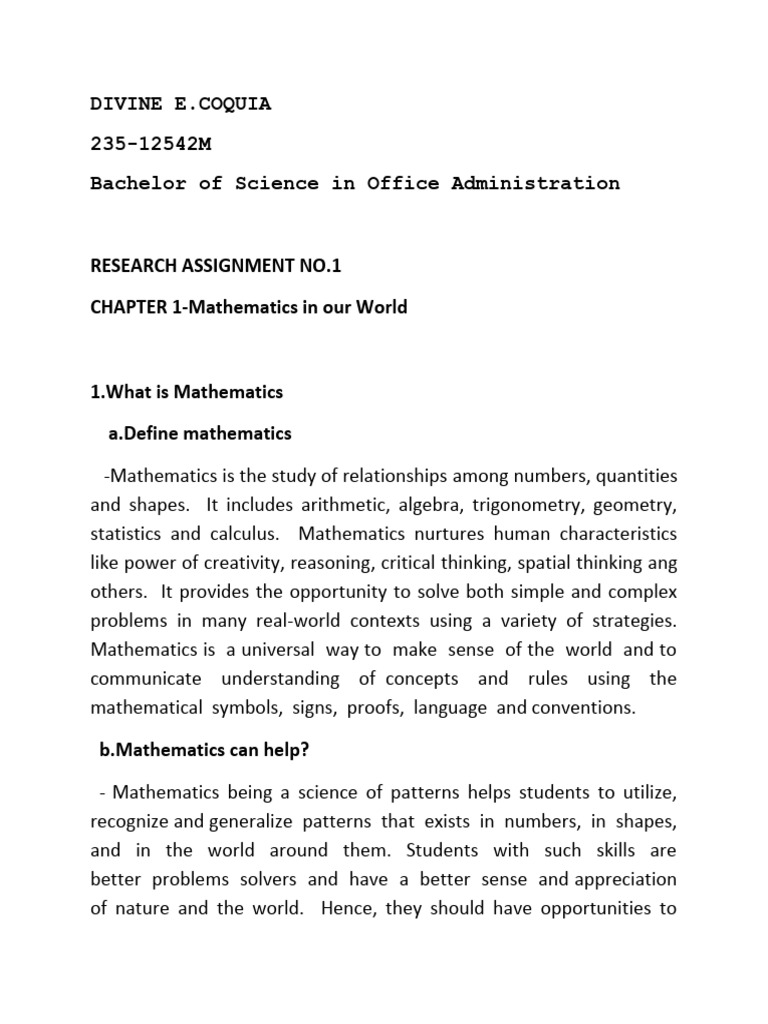 Divine e | PDF | Mathematics | Pattern