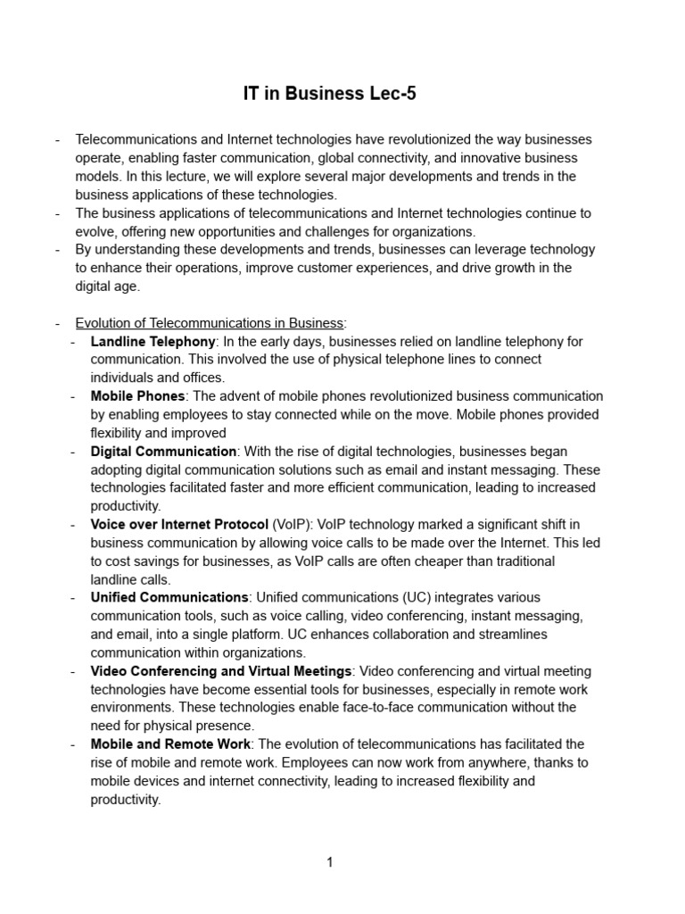 Business Innovations in Telecom & IoT | PDF | Internet Of Things | Computer Security