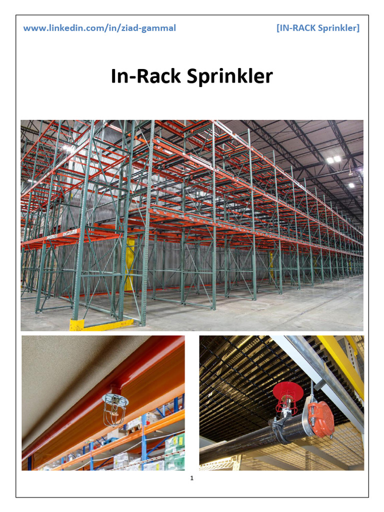 In Rack Sprinkler | PDF