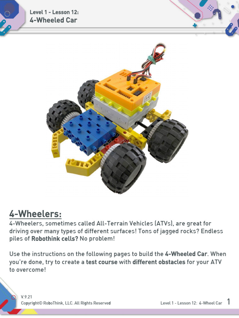 Lesson Plan 1 | PDF | Vehicles | Motor Vehicle