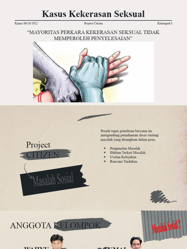 Poster Kekerasan Seksual | PDF