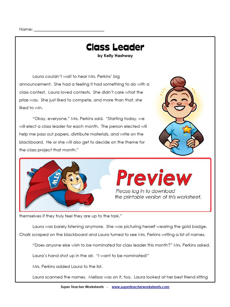 4th Class Leader | PDF