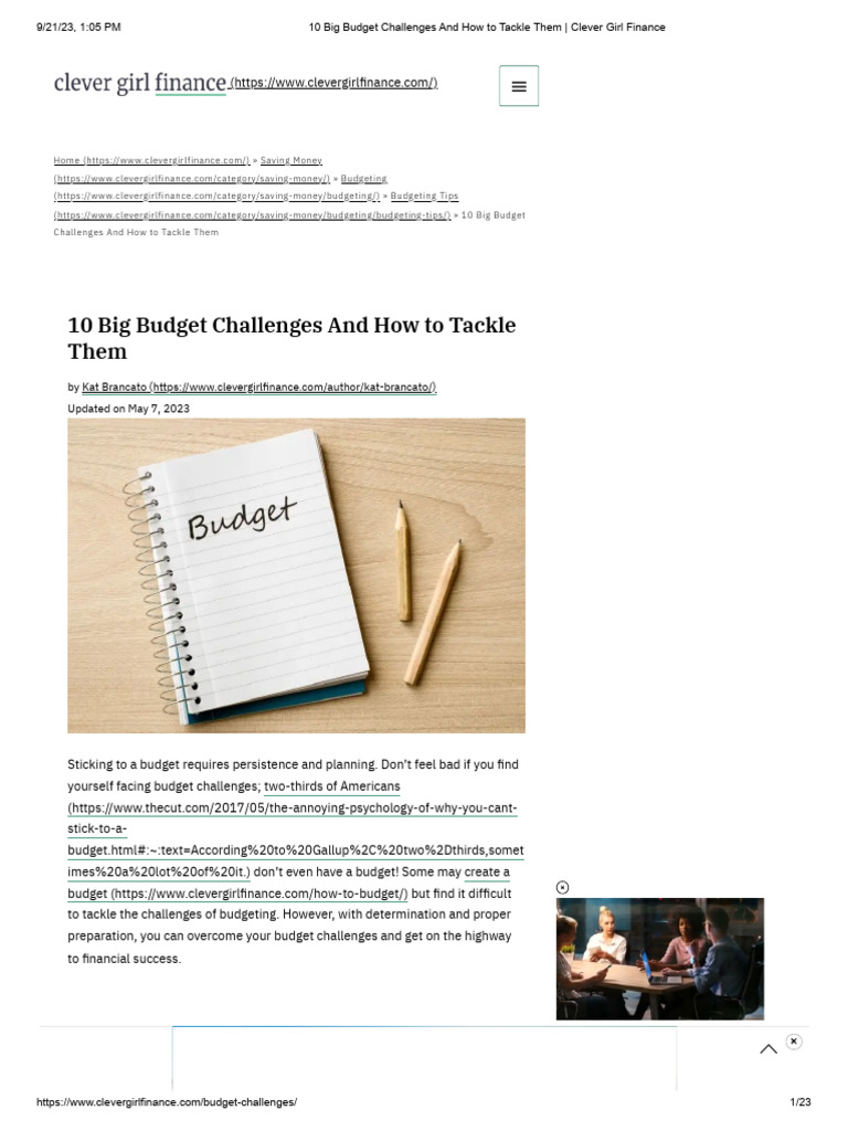 Budgeting Tips for Financial Success | PDF | Budget | Expense