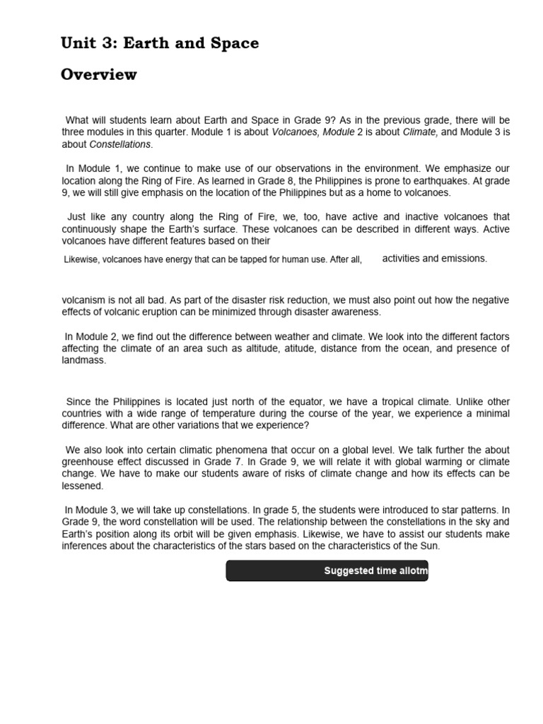 Quarter 3 Science | PDF | Volcano | Lava