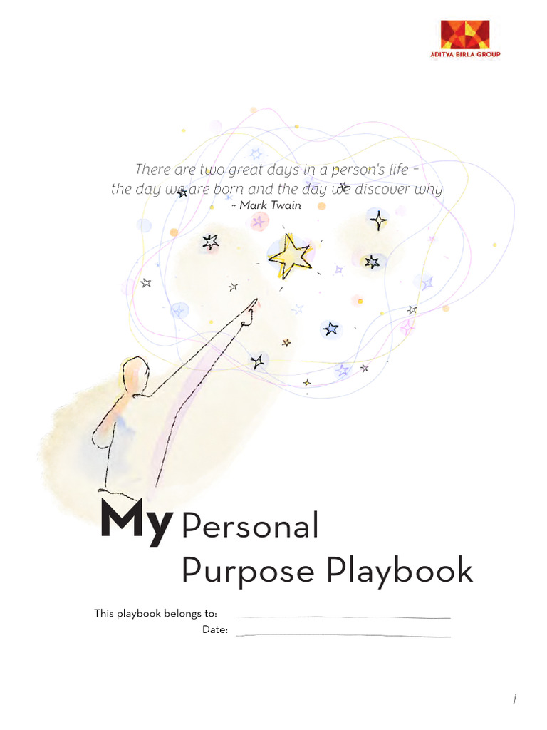 Personal Purpose Playbook | PDF