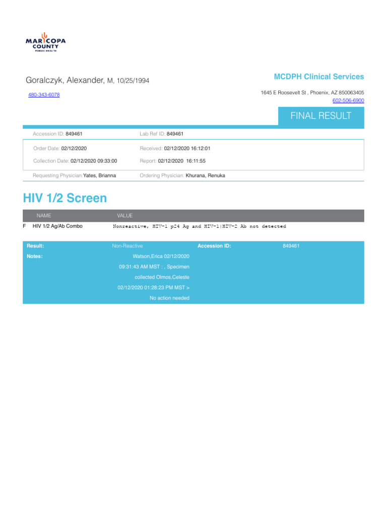 Get Lab Details | PDF