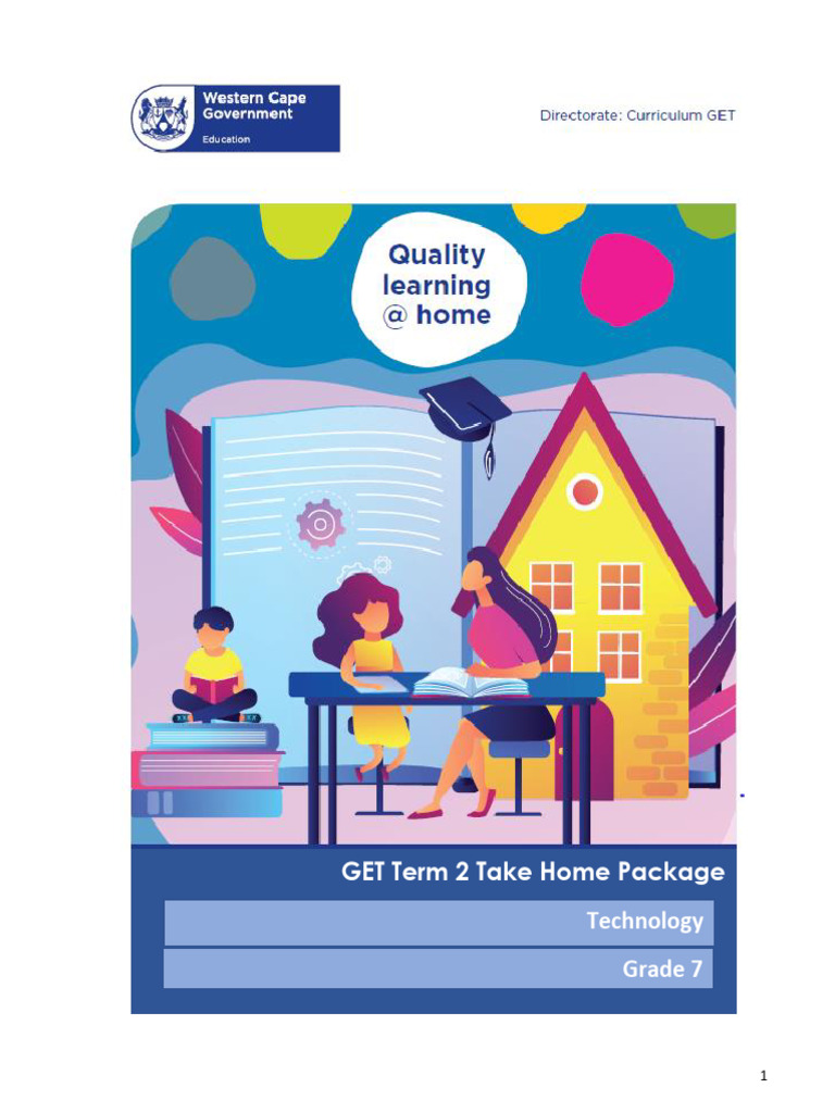 Grade 7 Technology Term 2 Structures Guide | PDF | Design | Drawing