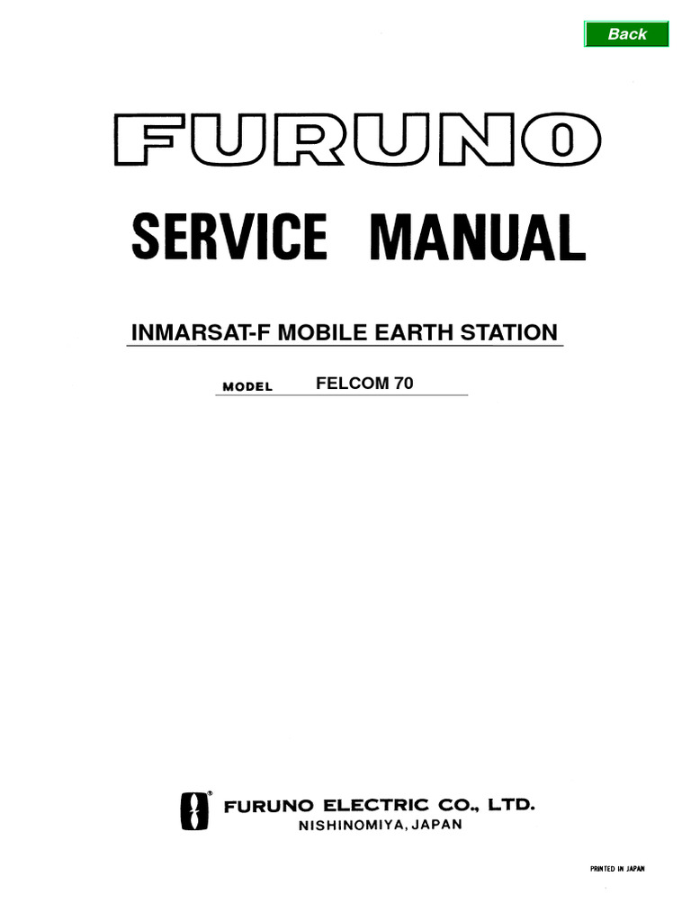 Felcom-70 Nmarsat-F Mobile Earth Station Sme 56340b 2 307 | PDF | Screw ...