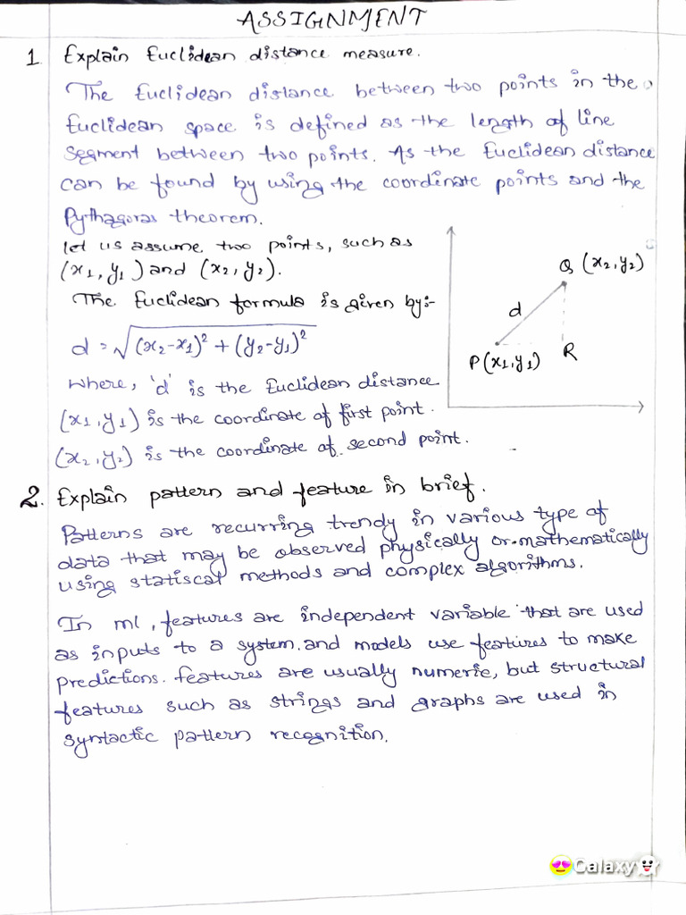 ML Assignment | PDF | Geometry | Mathematics ML Assignment | PDF | Geometry | Mathematics