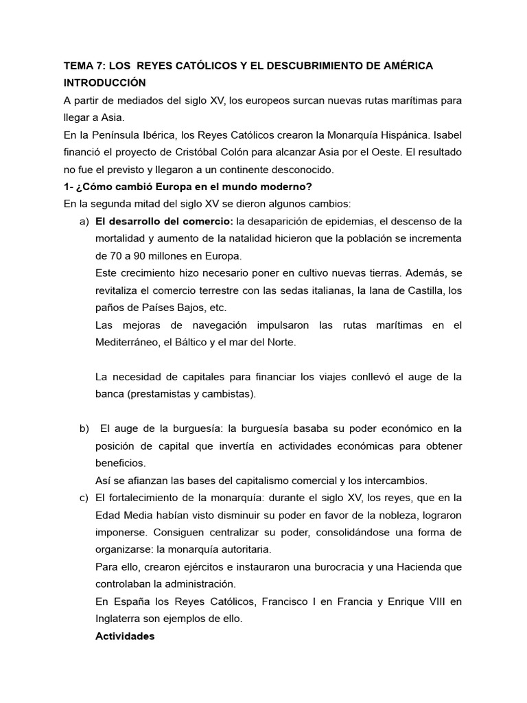 Reyes Cat-Licos | PDF | Cristobal colon