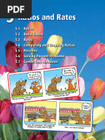Year 8 Rates and Ratios Worksheet | PDF