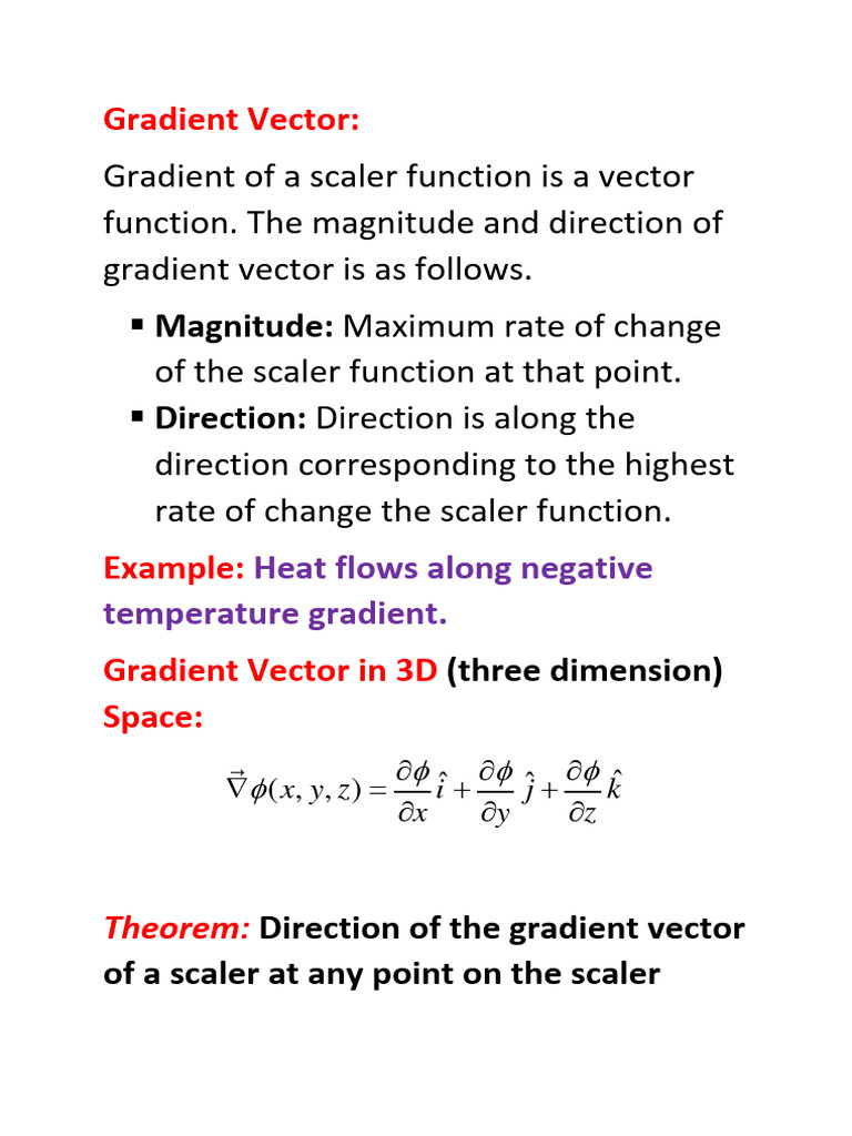 Adient | PDF | Euclidean Vector | Gradient
