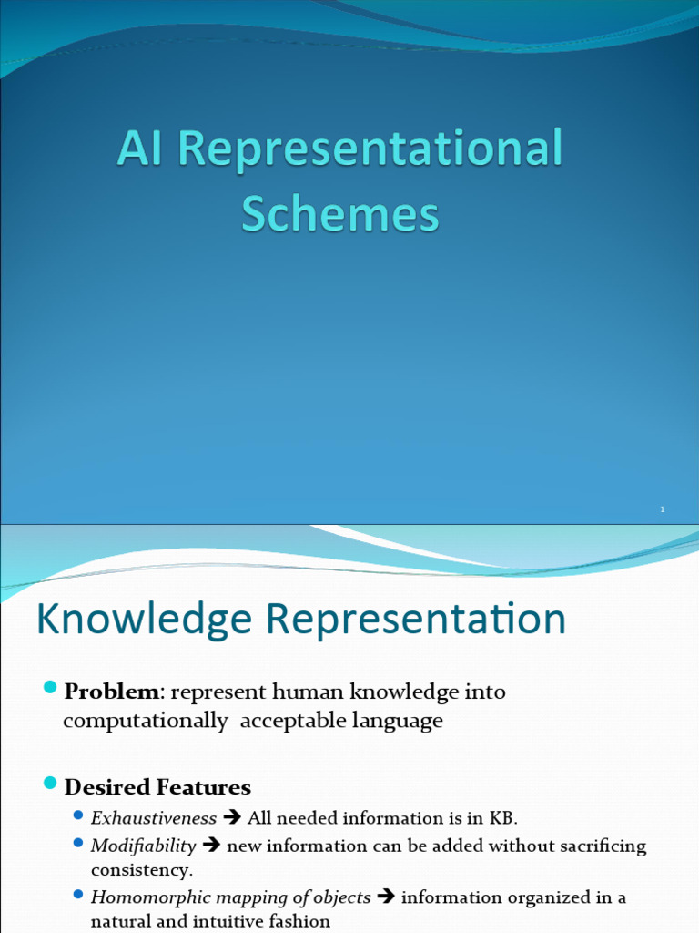 Knowledge Representation Scheme | PDF | Information | Semantics