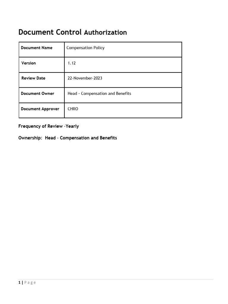 HDFC Bank Policy | Download Free PDF | Employee Benefits | Risk