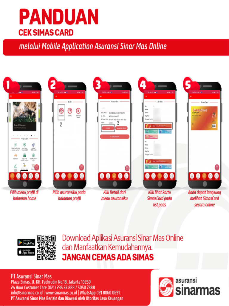 Cek Simas Card Asuransi Sinar Mas | PDF