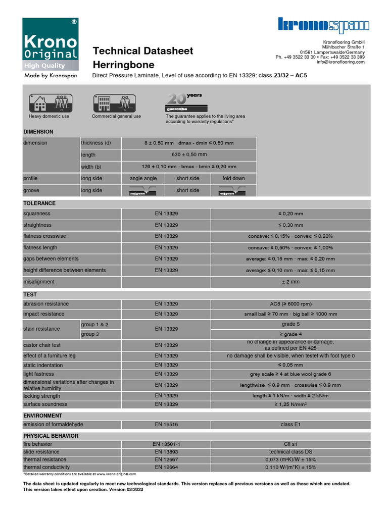 Technical-Datasheet Herringbone EN Fold-Down | PDF | Building Engineering | Materials