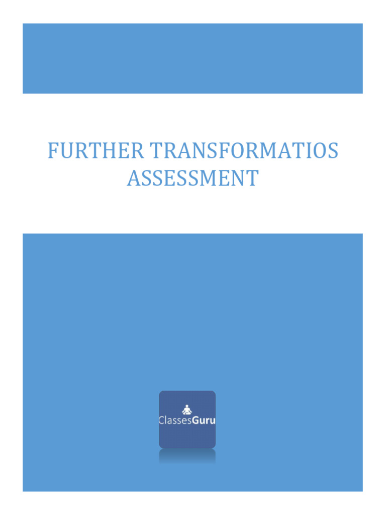 Reflection and Rotation | PDF