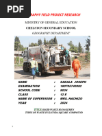 Land Pollution - Caribbean Studies Sba Sample | PDF | Municipal Solid ...