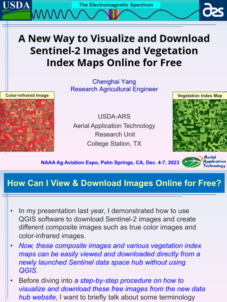 A New Way To Visualize and Download Sentinel 2 Images and Vegetation ...