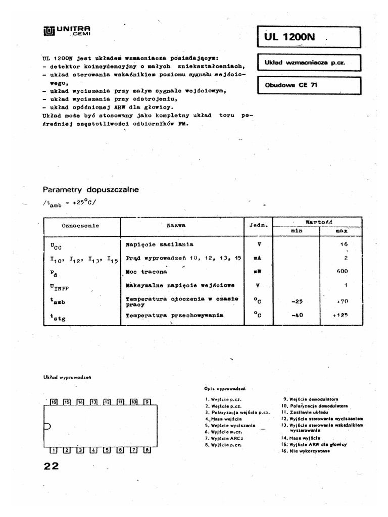 Datasheet - HK Ul1200 59685 | PDF