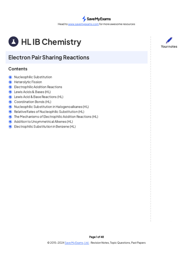 Electron Pair Sharing Reactions | PDF | Coordination Complex | Ligand