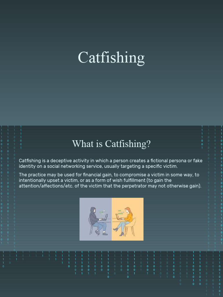 Understanding Catfishing: Risks & Cases | PDF | Deception | Human ...