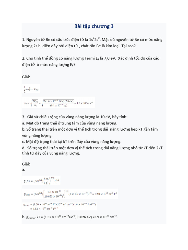 Bài Tập C3 - Solution | PDF