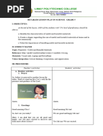 Science 5 Lesson Plan Quarter 1 Lesson 1 Useful and Harmful Materials | PDF