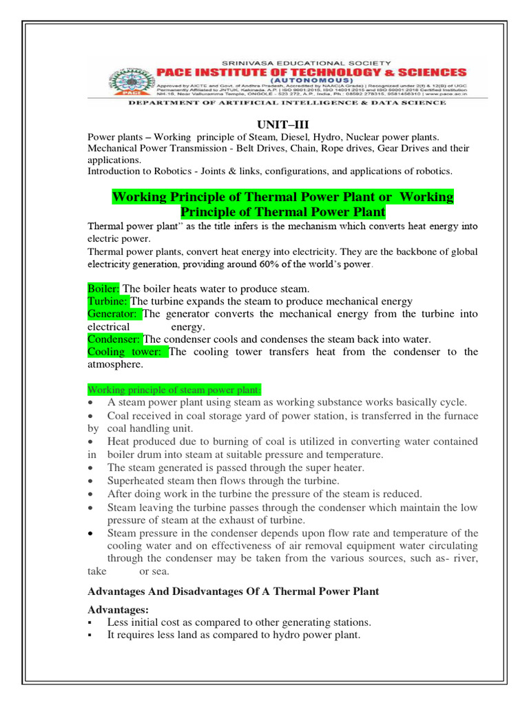 UNIT - 3 BCME Final | PDF | Nuclear Reactor | Belt (Mechanical)