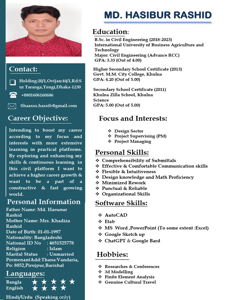 Resume - Hasib | PDF