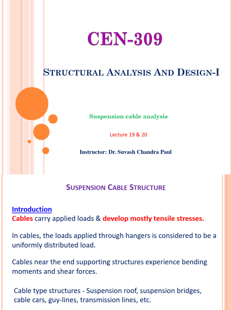 CEN 309 - Lecture 19 - 20 | Download Free PDF | Bending | Structural Load