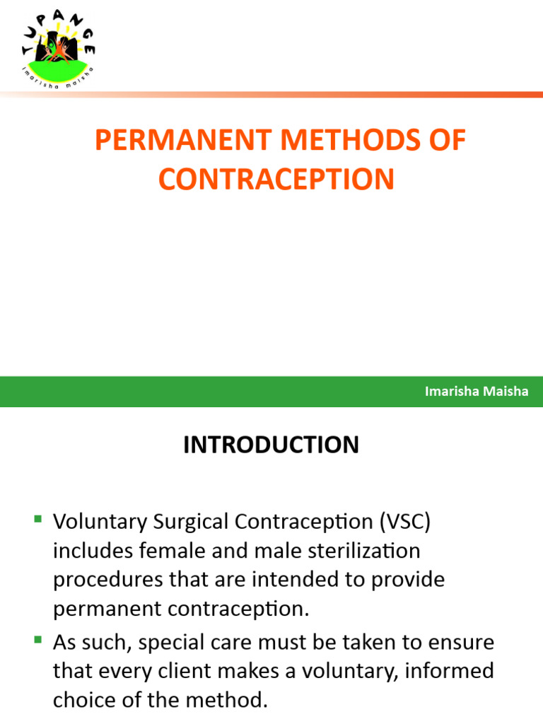 10 Surgical Contraception BTL and VASECTOMY | PDF | Birth Control | Surgery