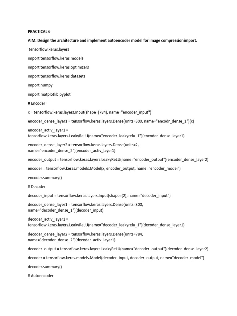 DL Practical 6,7 Outputs | PDF | Machine Learning | Computational ... DL Practical 6,7 Outputs | PDF | Machine Learning | Computational ...