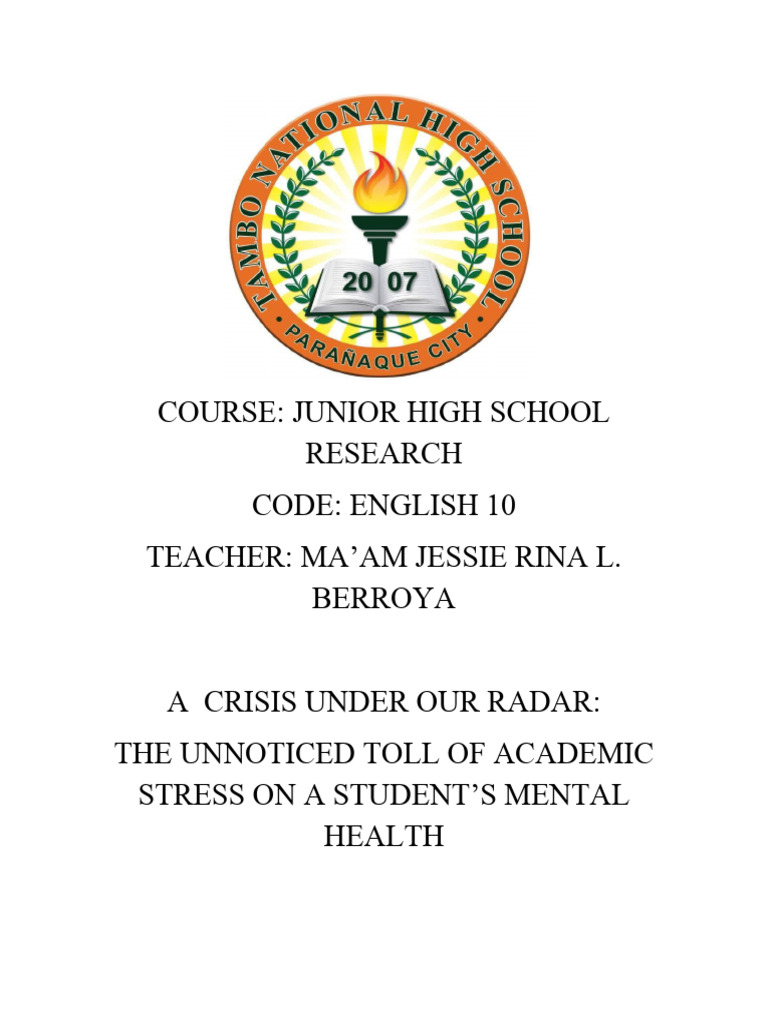 From Classroom To Crisis | PDF | Mindfulness | Psychological Resilience