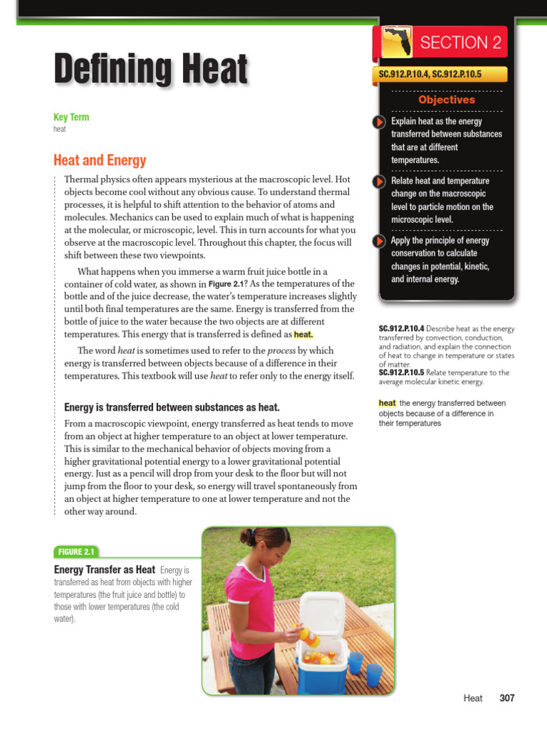 Chapter 9.2 Textbook | PDF | Heat | Temperature