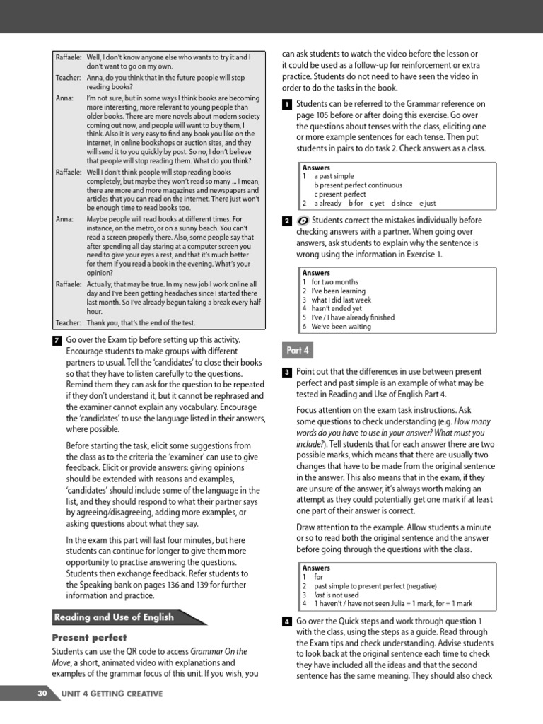 Compact First 3rd Edition Teacher Book - Copy-32 | PDF | Question | Books
