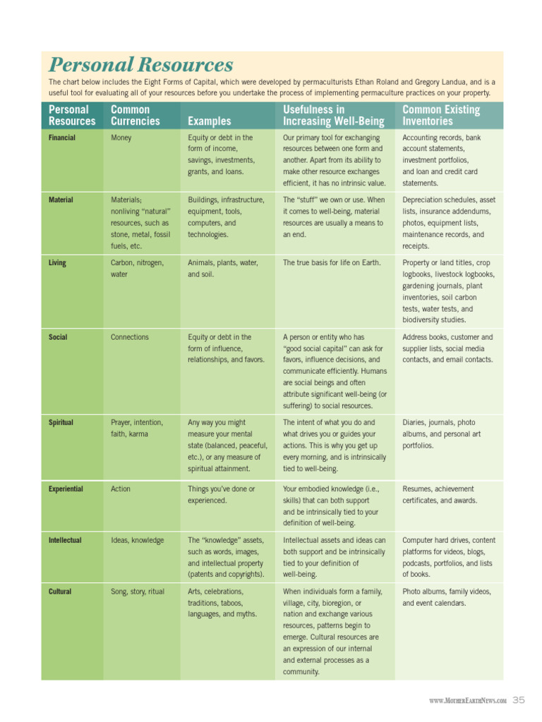 8 Types of Capital | PDF | Financial Capital | Debt