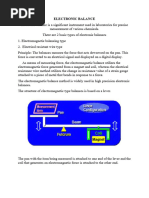Digital Balance | PDF | Weight | Weighing Scale