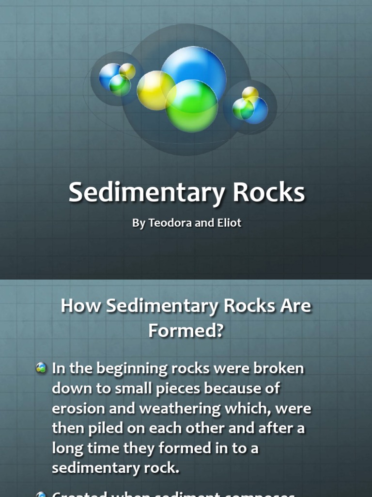 Sedimentary Rocks: by Teodora and Eliot | PDF