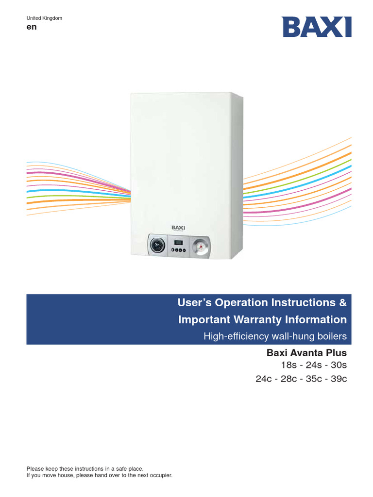 Avanta Plus Combi System (18-24-30) S (24-28-35-39) C | PDF | Boiler ...