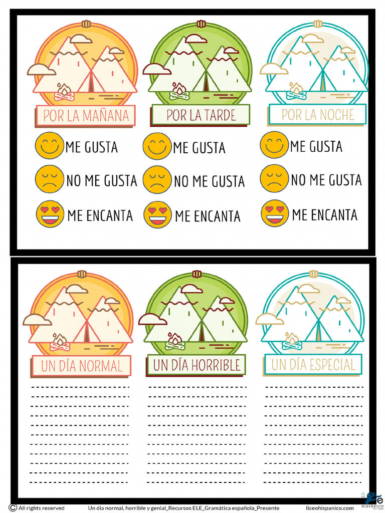 Presente Simple Práctica | PDF