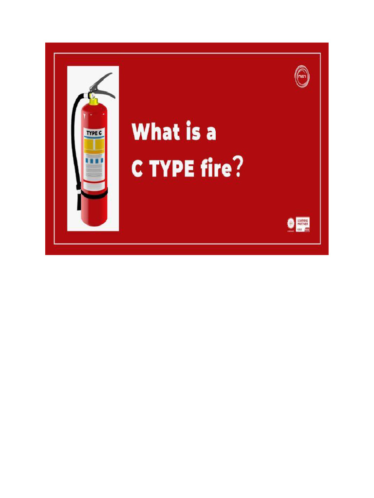What of C Type Fire | PDF