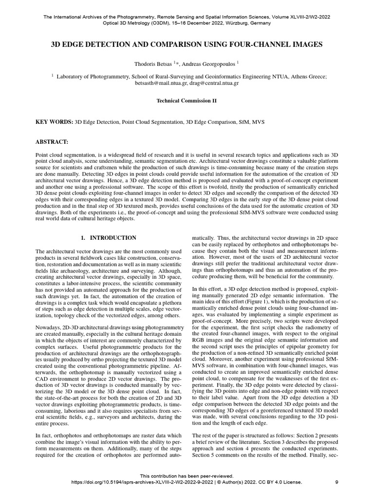 3d Edge Detection And Comparison Pdf 3 D Computer Graphics 3 D 1743