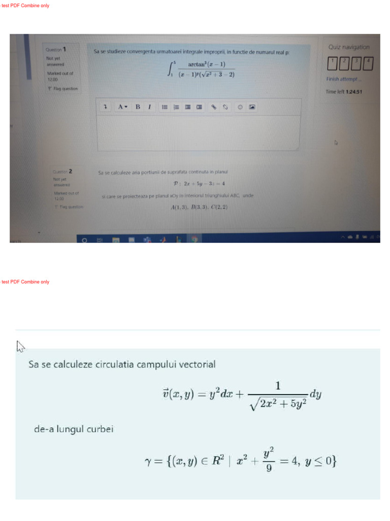 Subiecte MATE 1 Februarie 2021-2 | PDF | Career & Growth