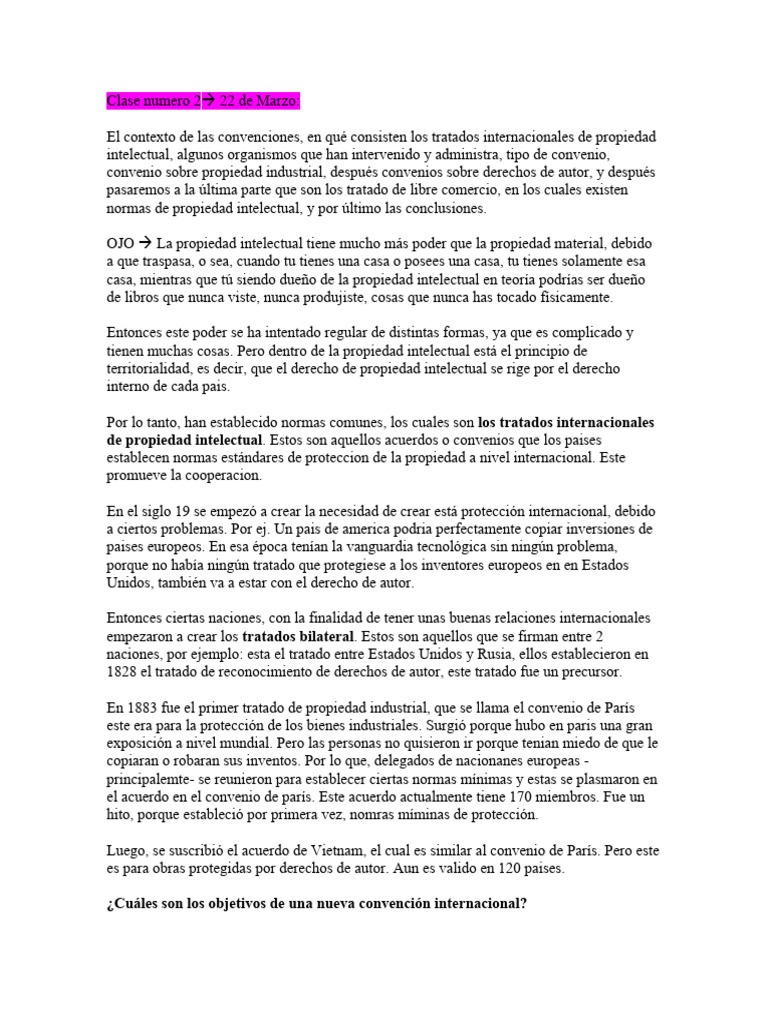 Materia de Propiedad Intelectual | PDF | Patentar | Propiedad intelectual