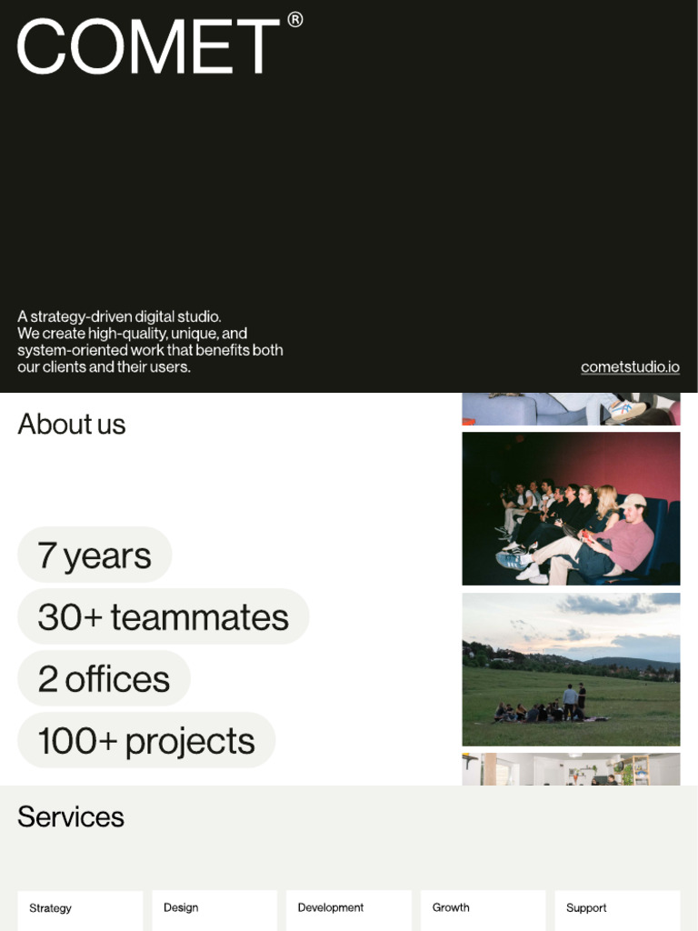 Comet Intro 2024 | PDF | Mobile App | Software Engineering