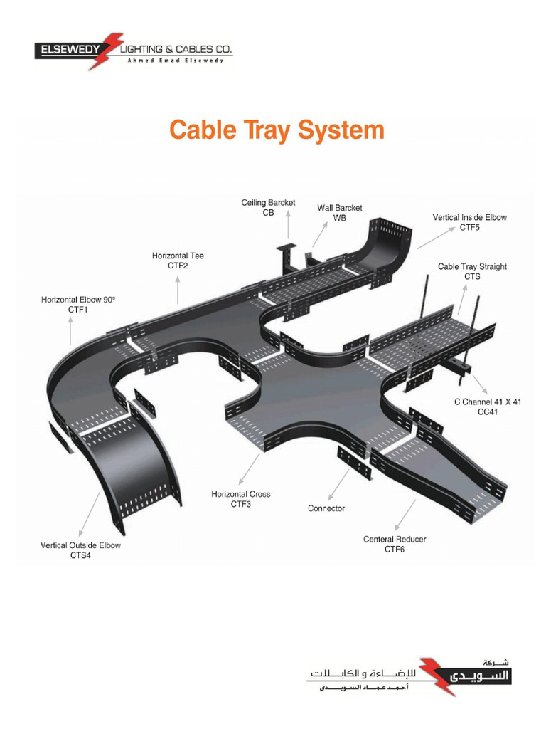 Cable Tray and Trunk Technical Offer | PDF | Screw | Metal Fabrication