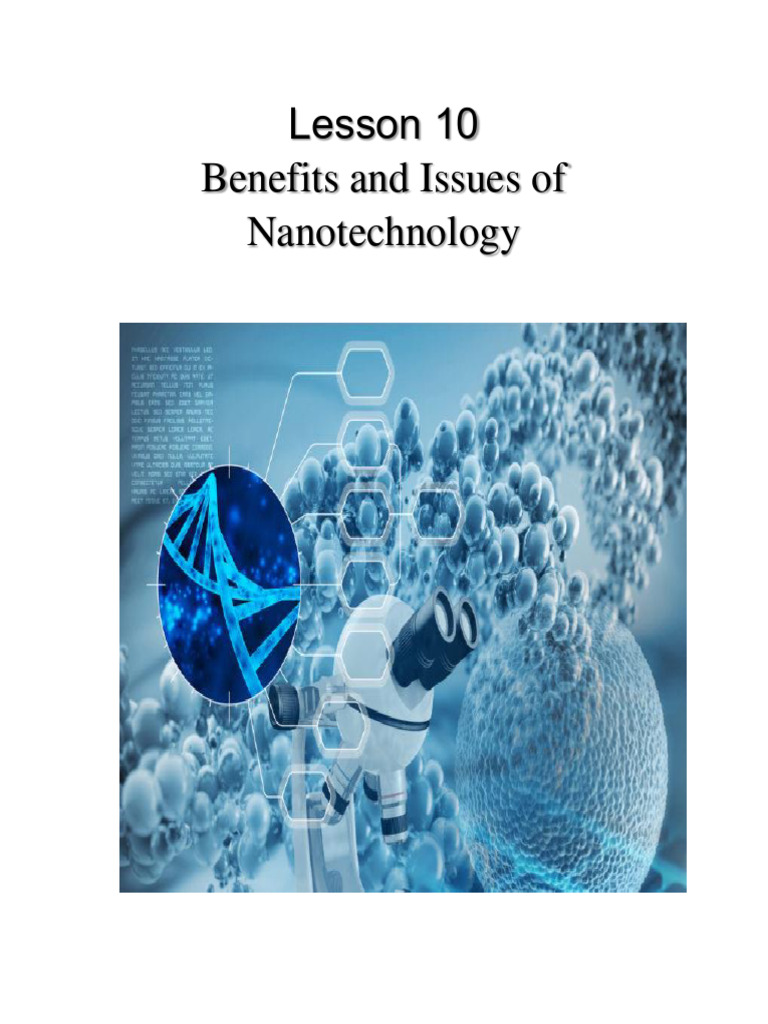 Nanotechnology: Benefits and Challenges | PDF | Nanotechnology | Atomic ...